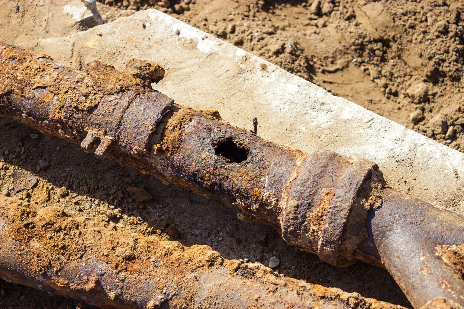 PIPE BURSTING sewer line replacement in SAN DIEGO, CA