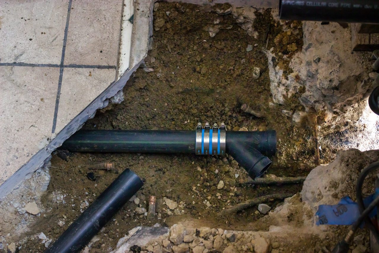 PIPE BURSTING sewer line replacement in SAN DIEGO, CA